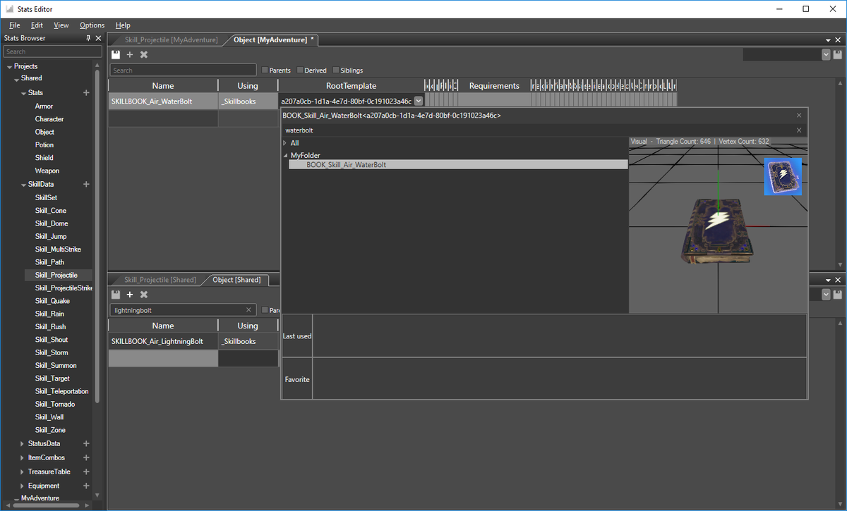 Part 3: creating and using a skillbook - Divinity Engine Wiki