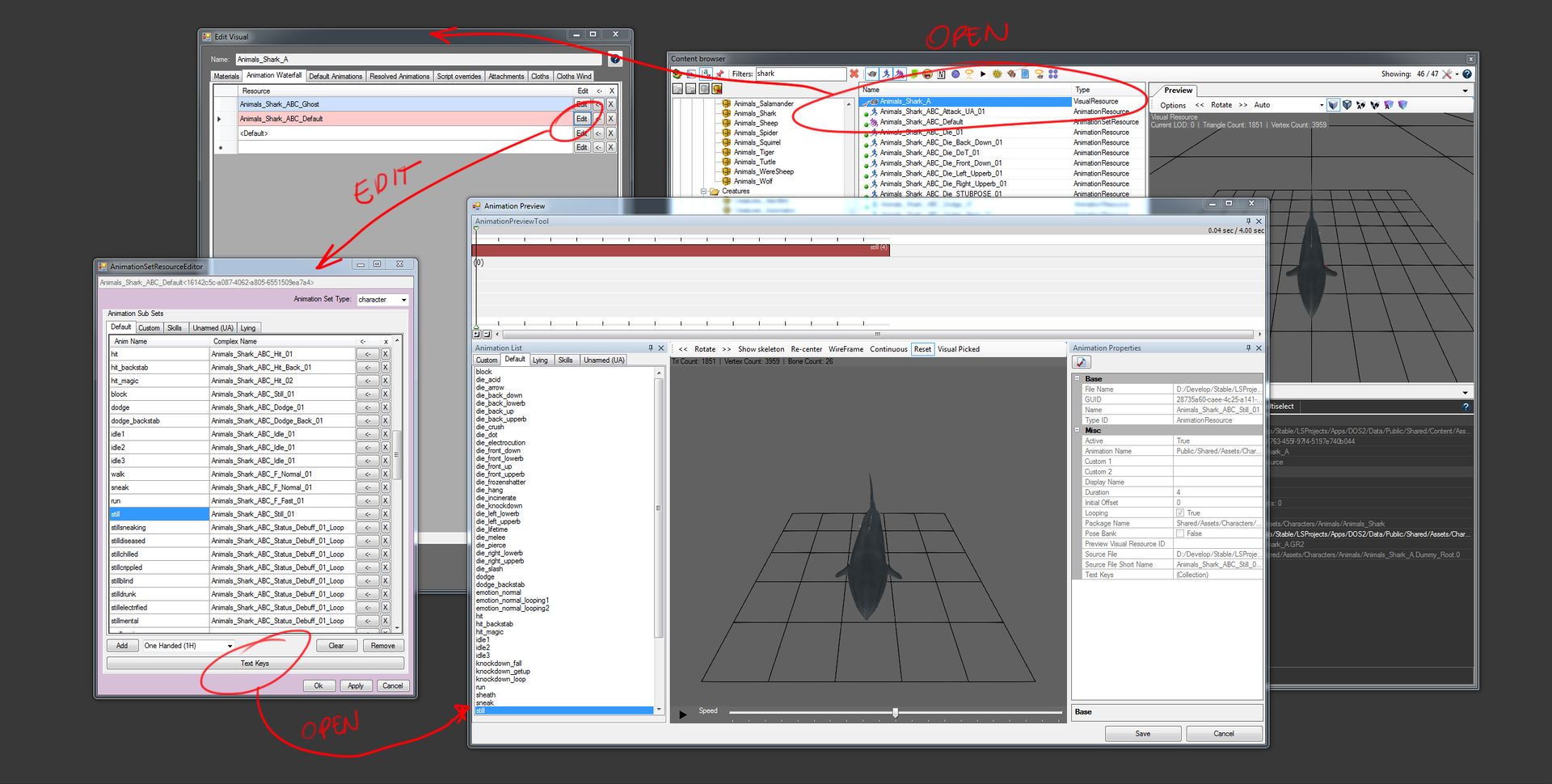 Animation resource panel - Divinity Engine Wiki